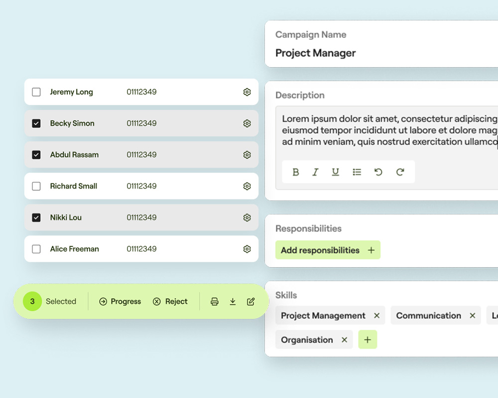Talent Pooling & Acquisition - Reach ATS Software Features